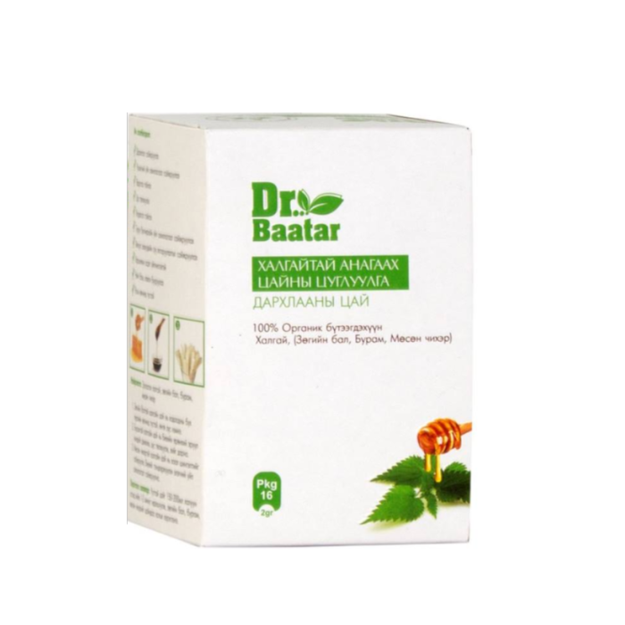 Цай Dr.Baatar 2гр*16ш - nomin.mn
